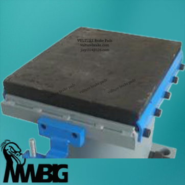 Hydraulic pitch system friction plate brake pads - vulturebrake.com
