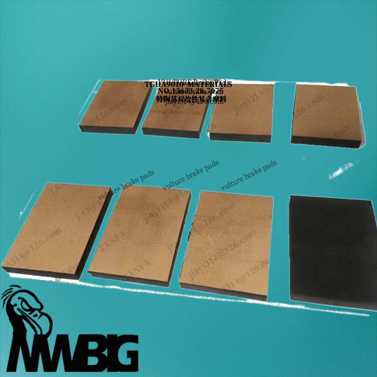 hydraulic Power unit Brake Pads hydroturbine friction plate ...